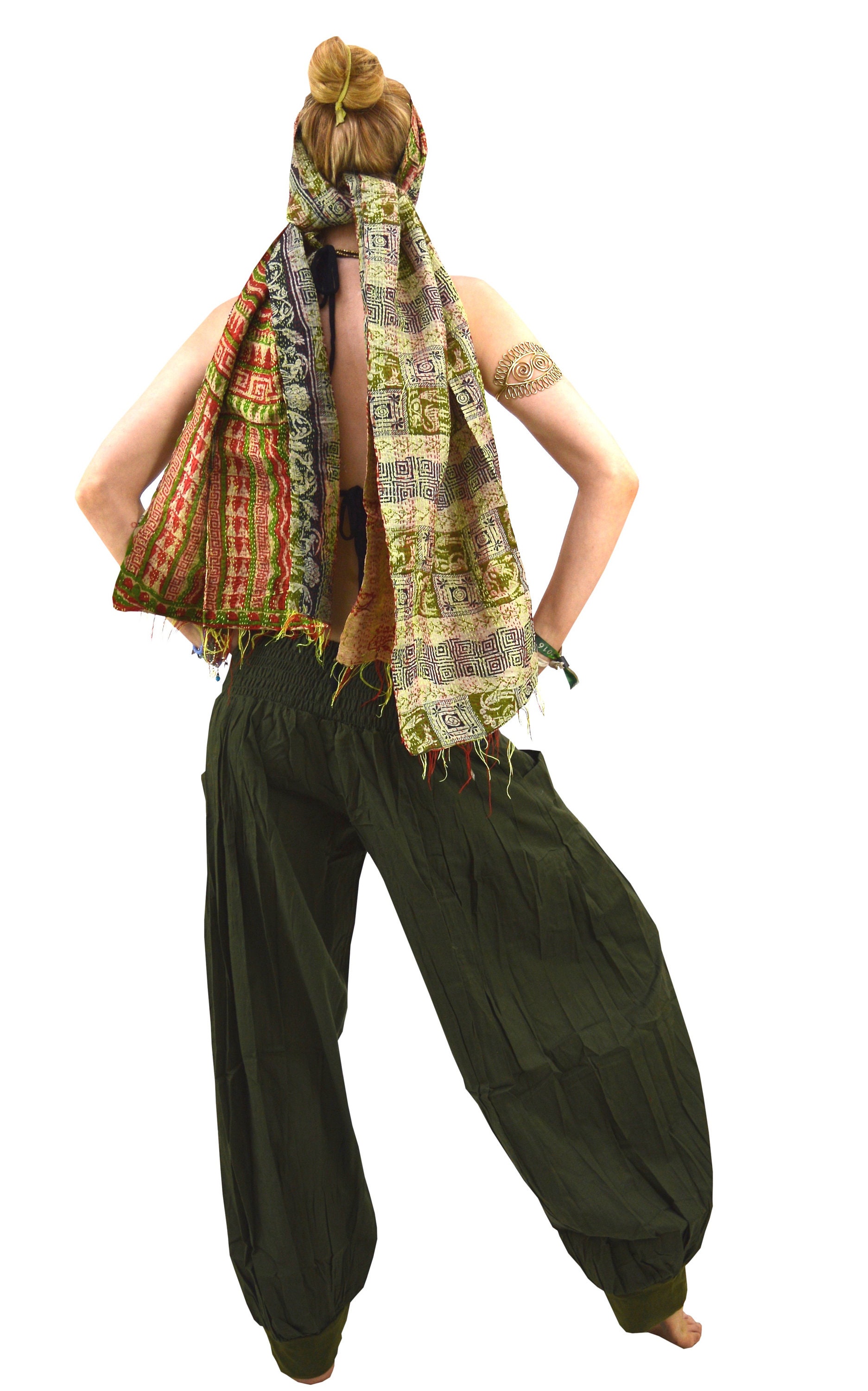 Hippie Boho Pants Tribal Fusion Pants Boho Yoga Pants Alternative ...
