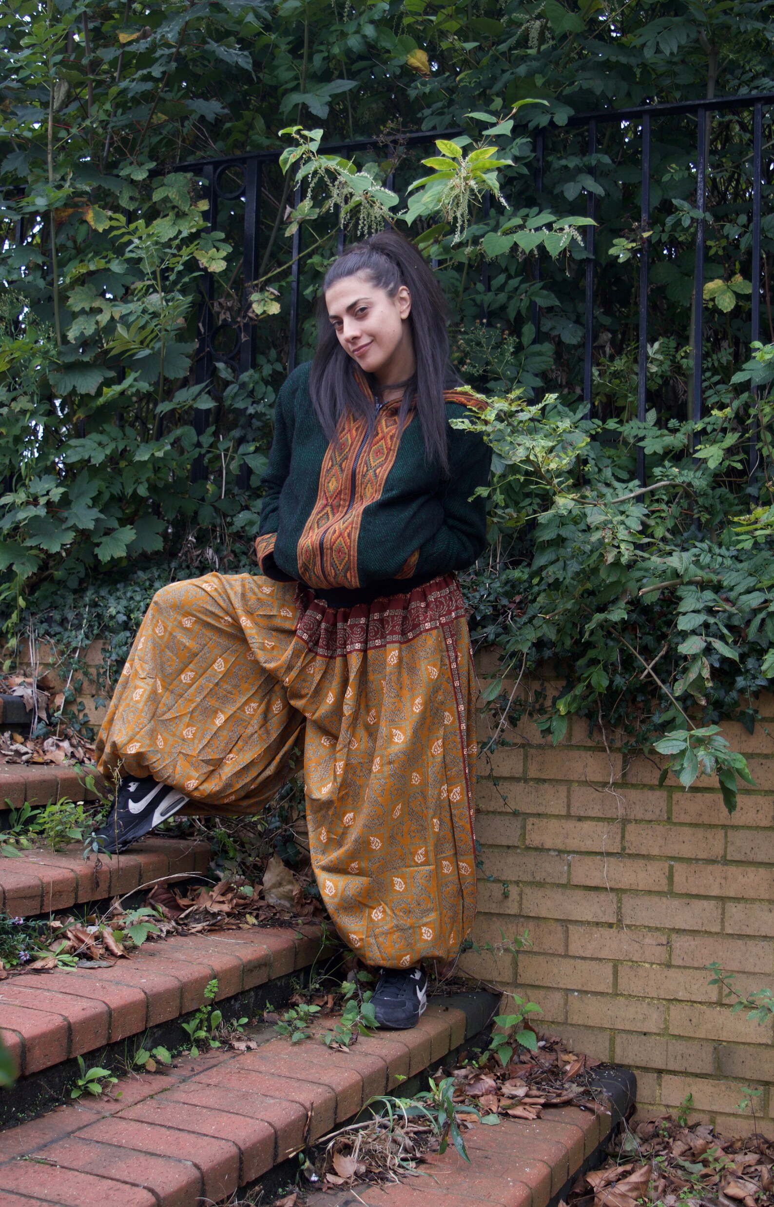 Silk Gypsy Pants Tribal Fusion Pants Silk Boho Pants Funky - Etsy