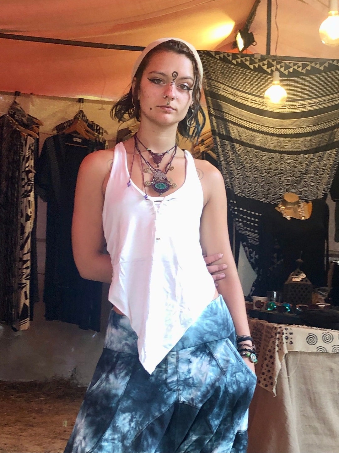 Pixie Top Pixie Clothing Backless Aesthetic Clothing Fairy Top Hippie ...