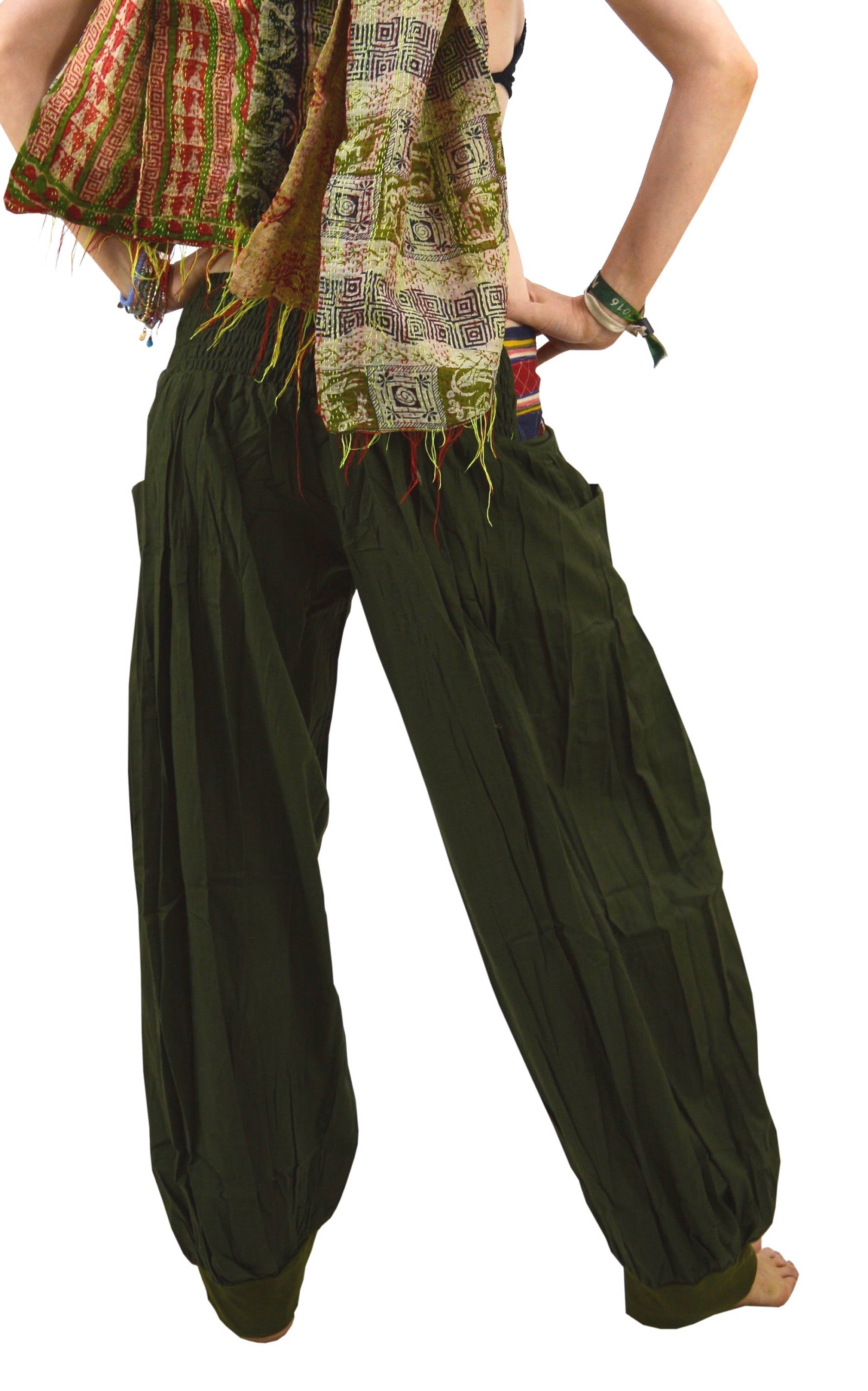 Hippie Boho Pants Tribal Fusion Pants Boho Yoga Pants Alternative ...