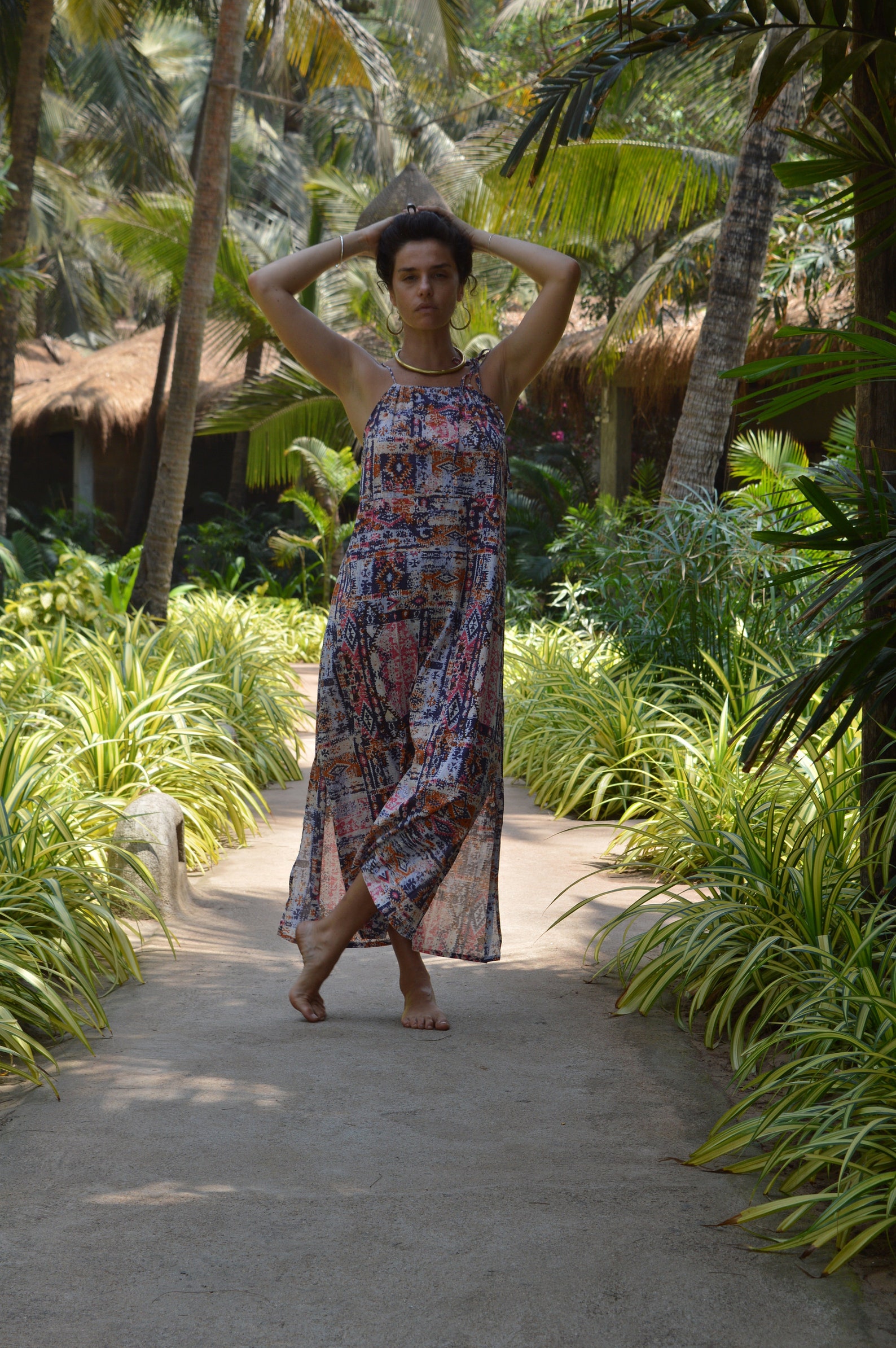 Boho Maxi Dress Maxi Dress Summer Gypsy Dress Hippie Dress Aesthetic ...