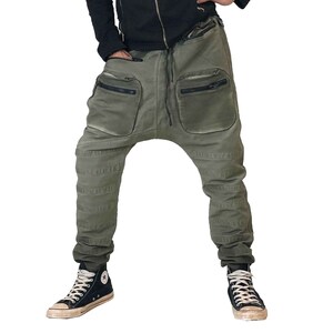 Cargo Pants Cyberpunk Post Apocalyptic Mens Pants Heathen Pants Burning ...