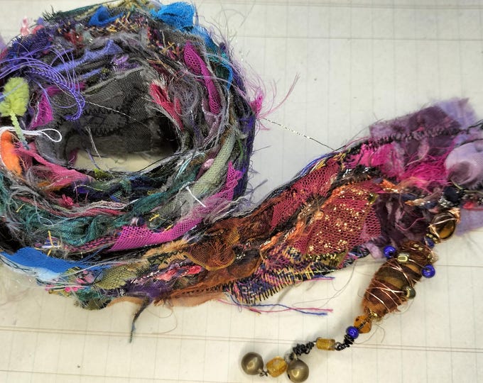 Snippet Roll,boho Snippet Roll,embellished Roll, Boho Gypsy Roll,gypsy ...