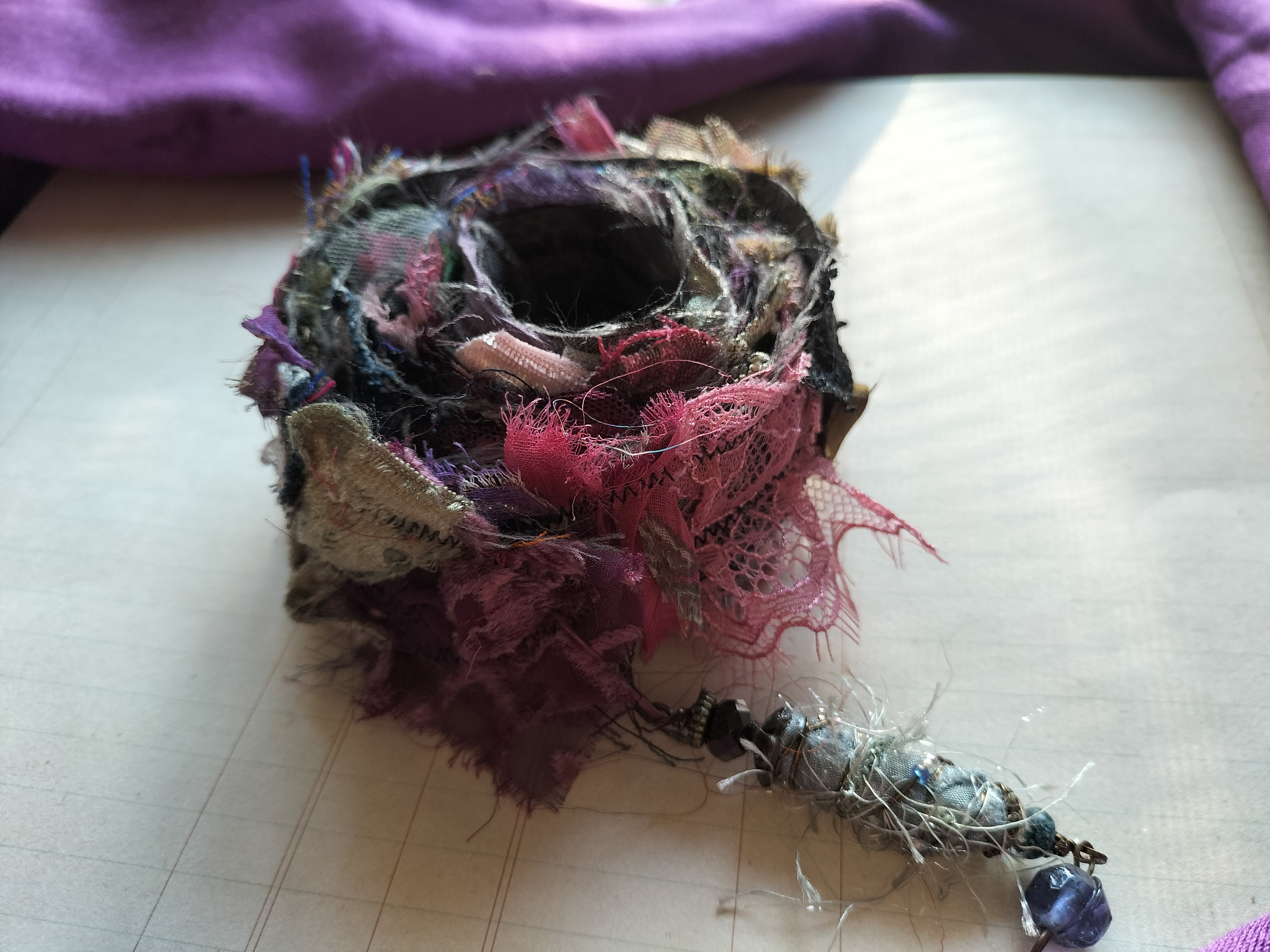 Snippet Roll,boho Snippet Roll,embellished Roll, Boho Gypsy Roll,gypsy ...