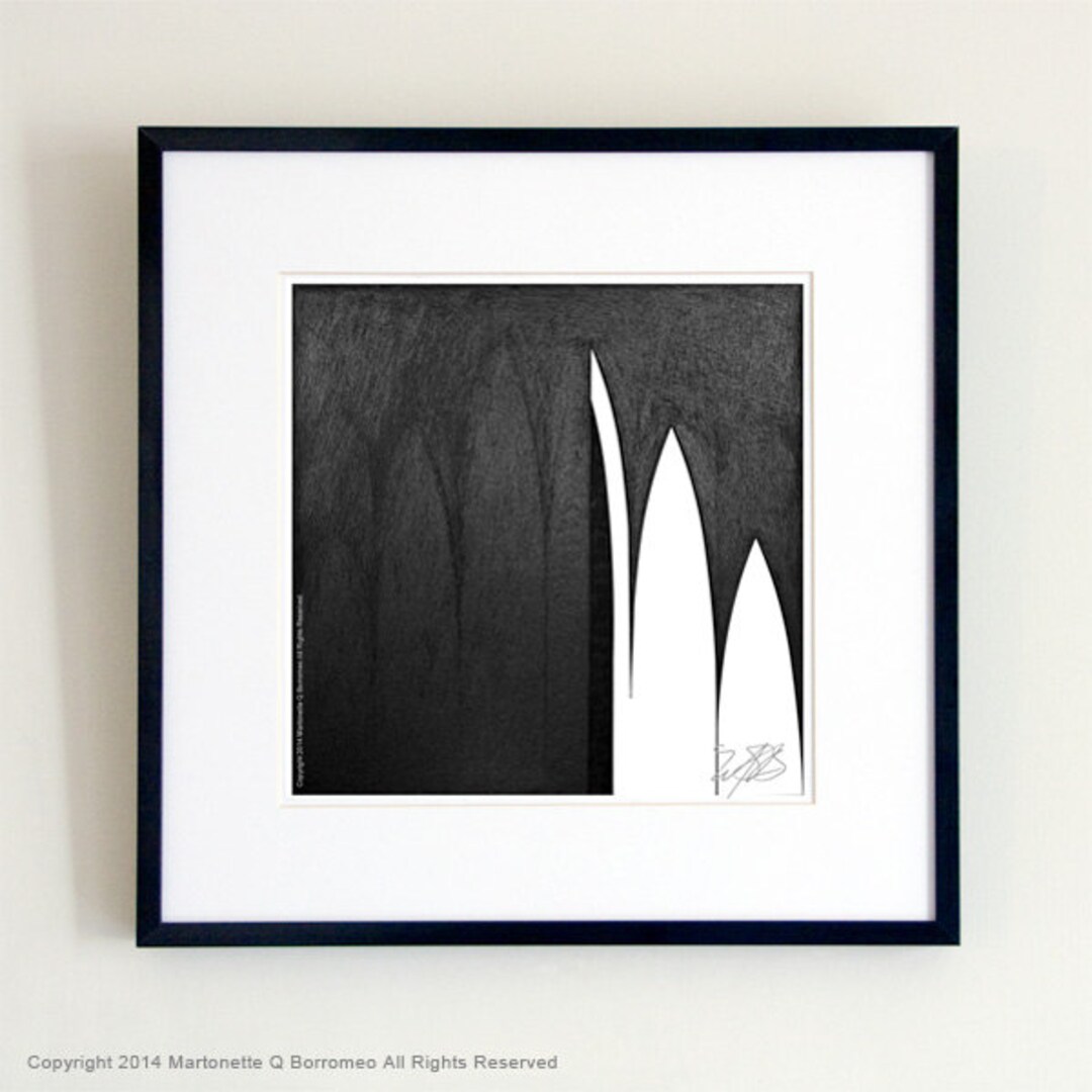 White Arches Abstract Art, Architecture, Crown Minimal Art, Black White ...