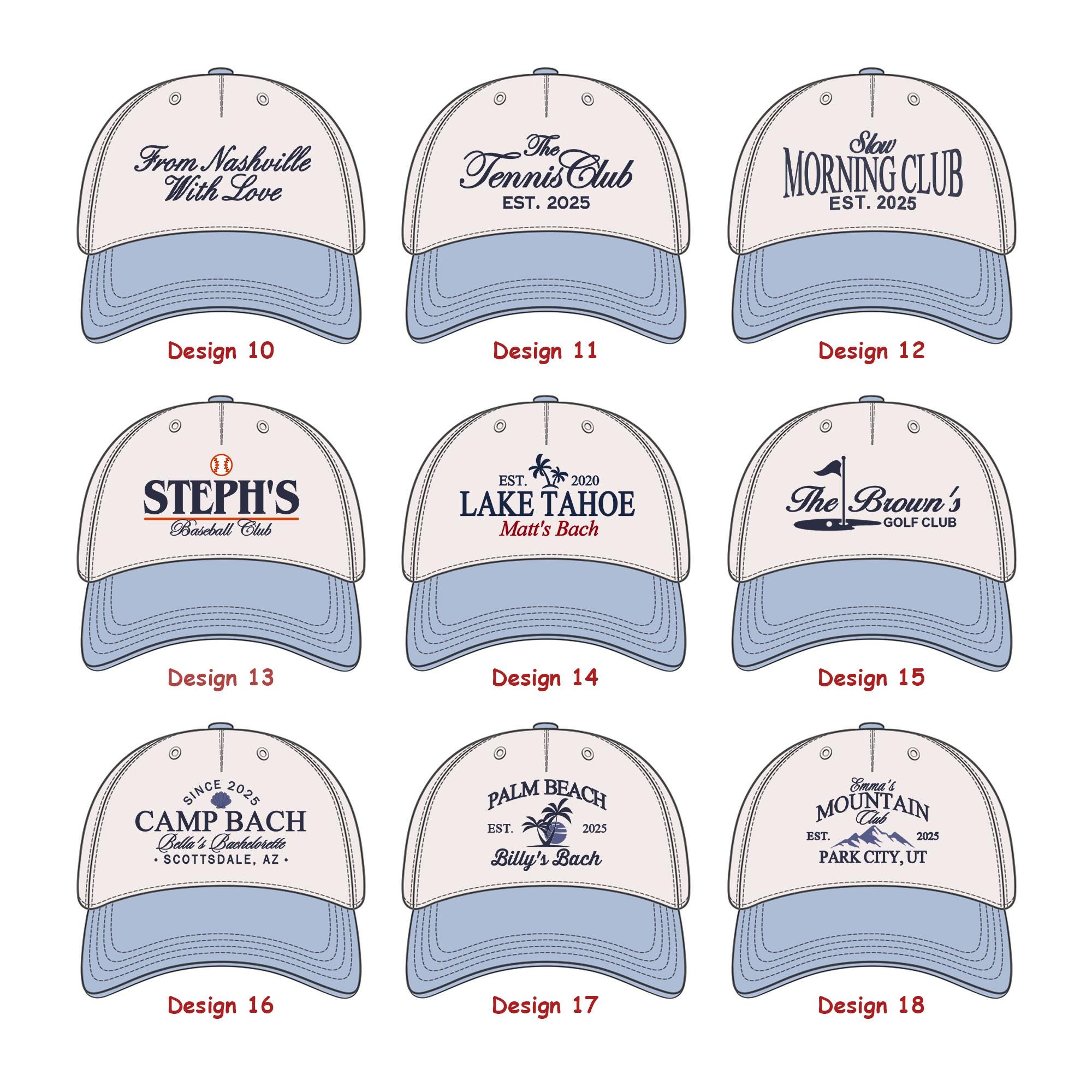 Custom Trucker Hat for Women, 90s Style Personalized Cap, Bachelorette ...