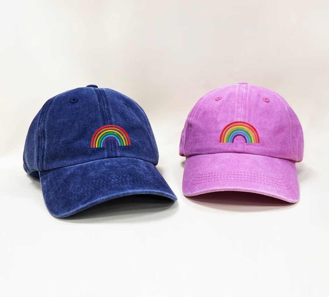 LGBTQ Pride Hat, Custom Text Hat, Embroidered Hats, LGBT Hat, Pride Hat ...