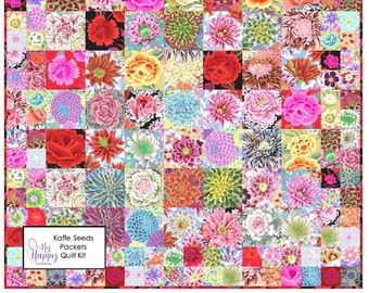 Seed Packets Quilt Kit - Etsy