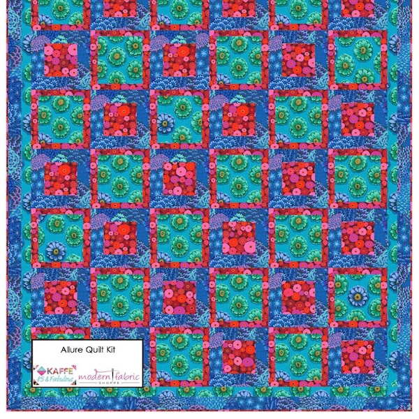 Kaffe Fassett Seed Packet Quilt Kit - Etsy