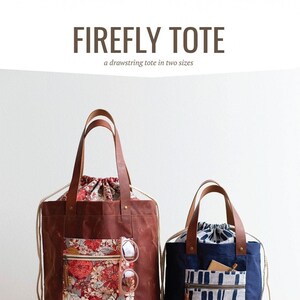 Noodlehead Firefly Tote Sewing Pattern - Etsy
