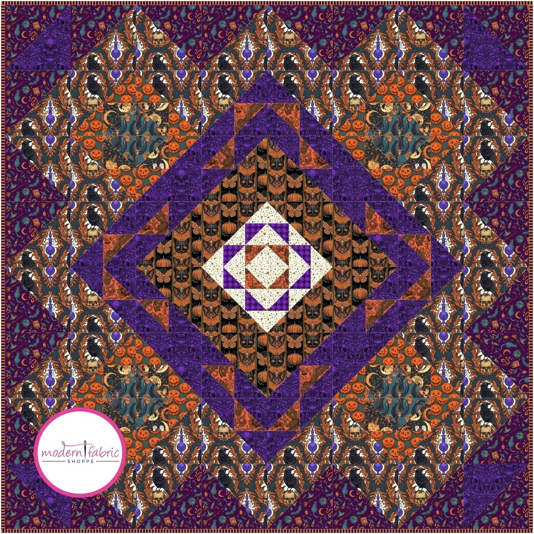 Mystic Show and Tell Quilt Kit Featuring Mystic Moonlight by Rachel ...