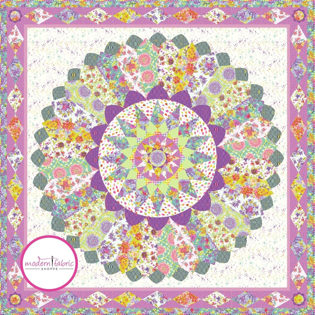 Tula Pink Untamed No Shrinking Violet Quilt Kit October 2024 - Etsy