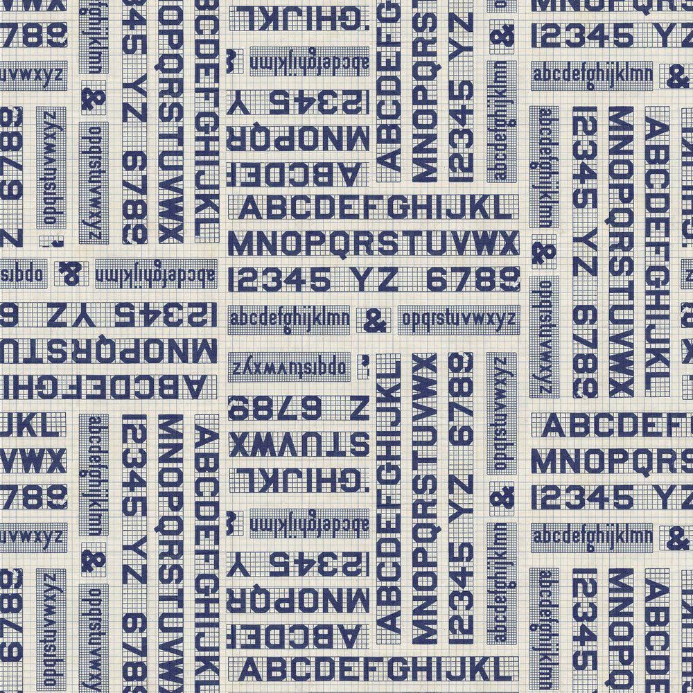 Tim Holtz- Eclectic Elements Palette- Indigo Typography PWTH295.INDIGO ...