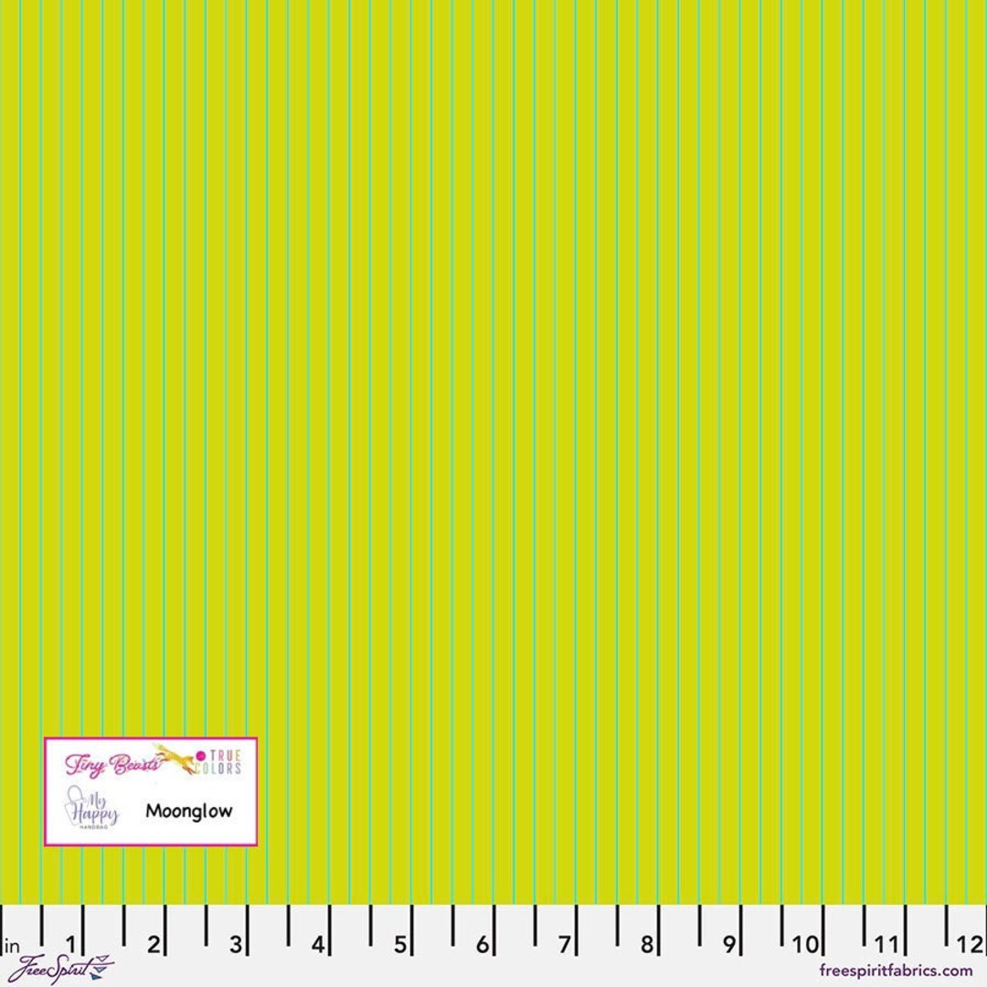 Tula Pink True Colors- Tiny Stripes PWTP186.MOONGLOW- Half Yard - Etsy
