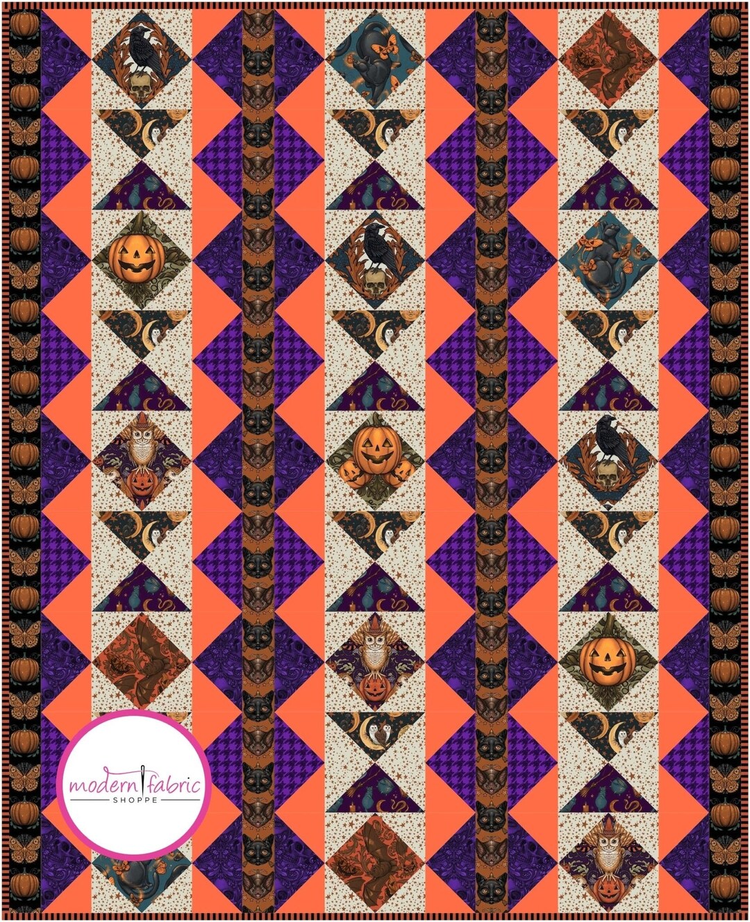 Grand Jete' Quilt Kit Featuring Mystic Moonlight by Rachel Hauer May ...