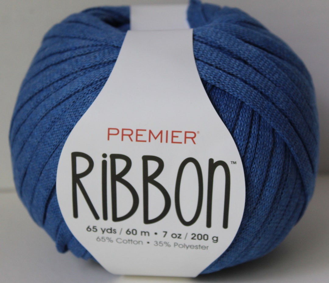 Premier Ribbon Yarn - Denim - Sold per Ball - Etsy