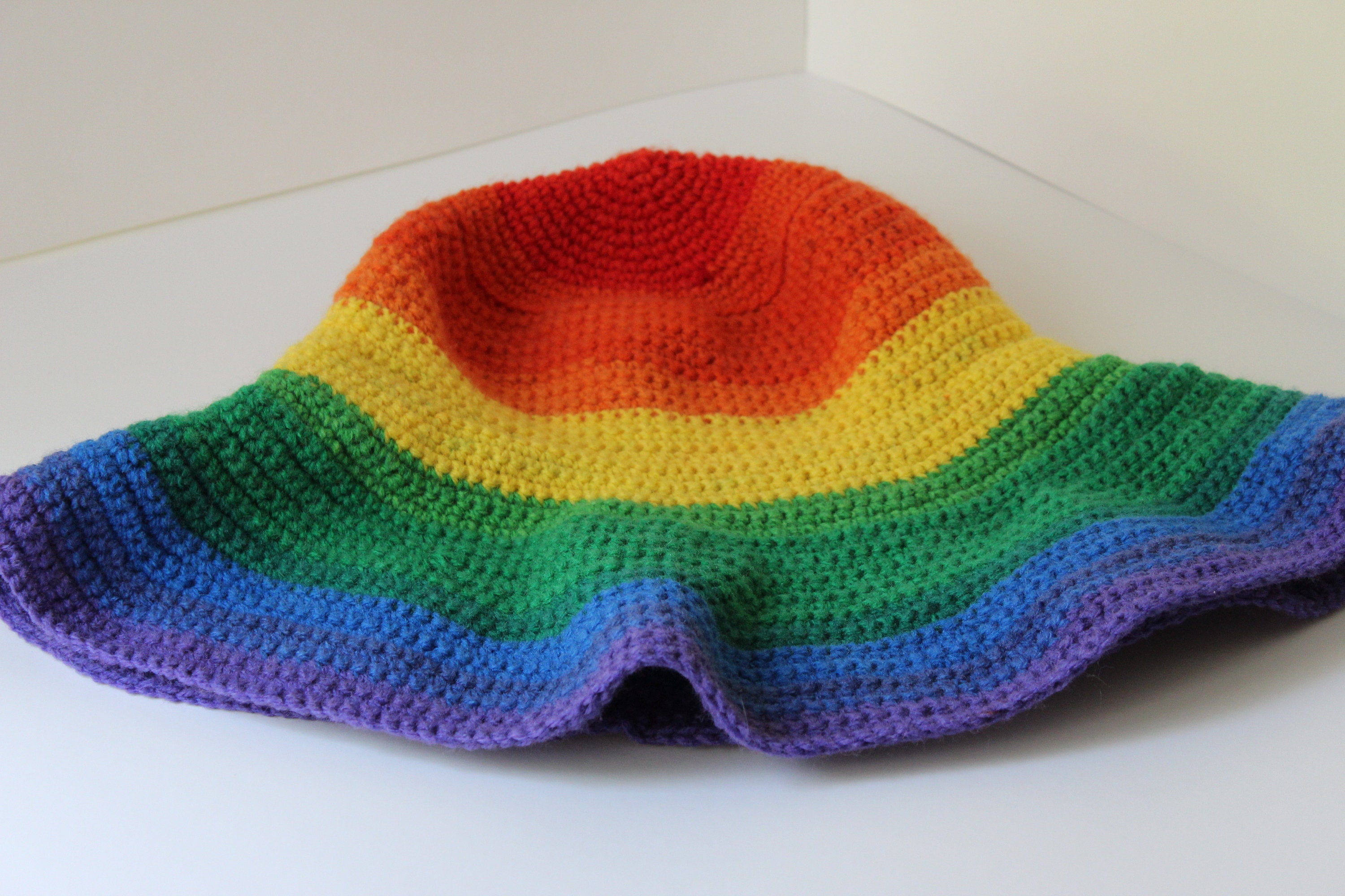 2023 Handmade rainbow Falls Bucket Style Summer - Etsy