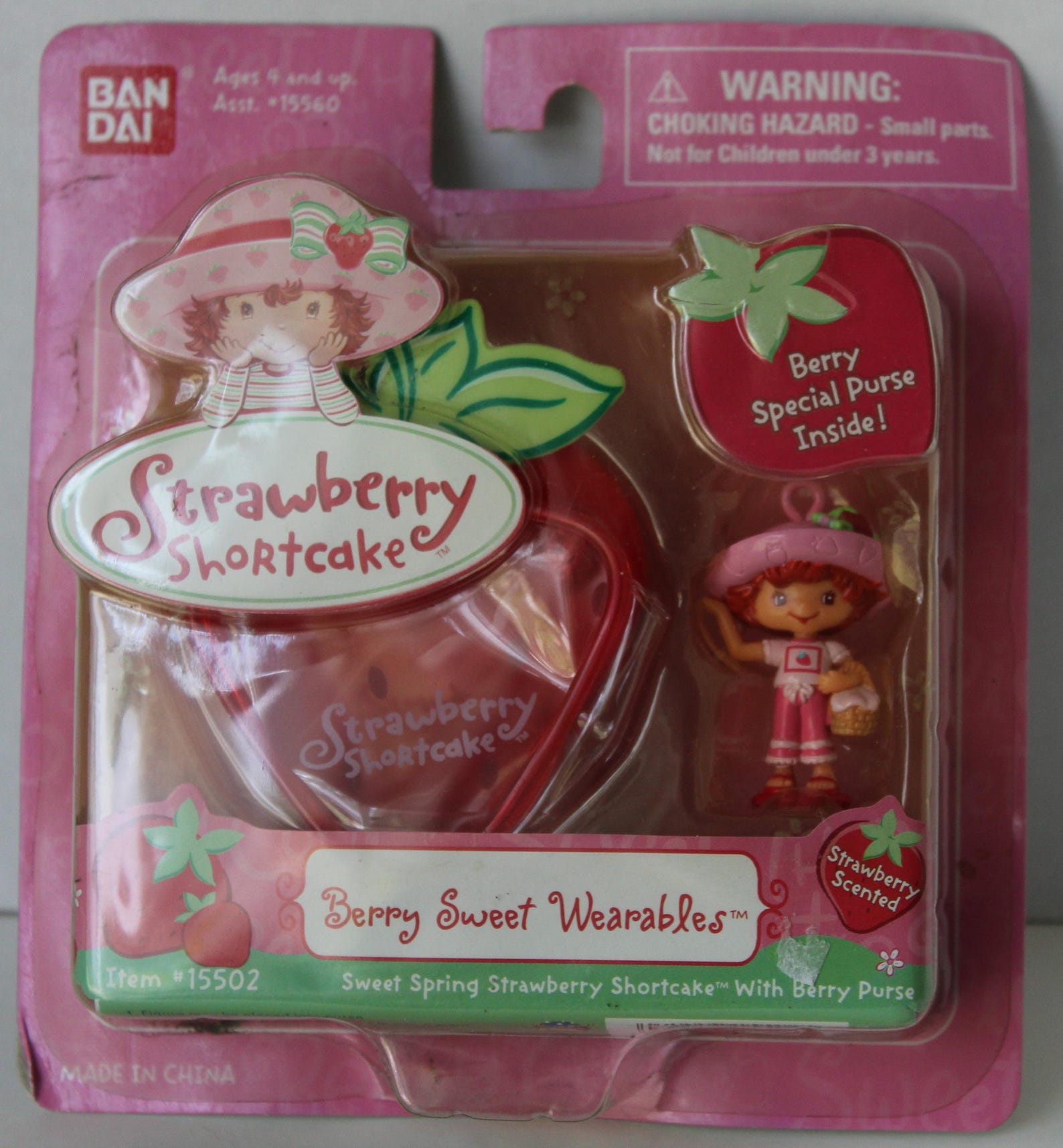 Sweet Spring Strawberry Shortcake With Berry Purse 2003 Berry Sweet ...