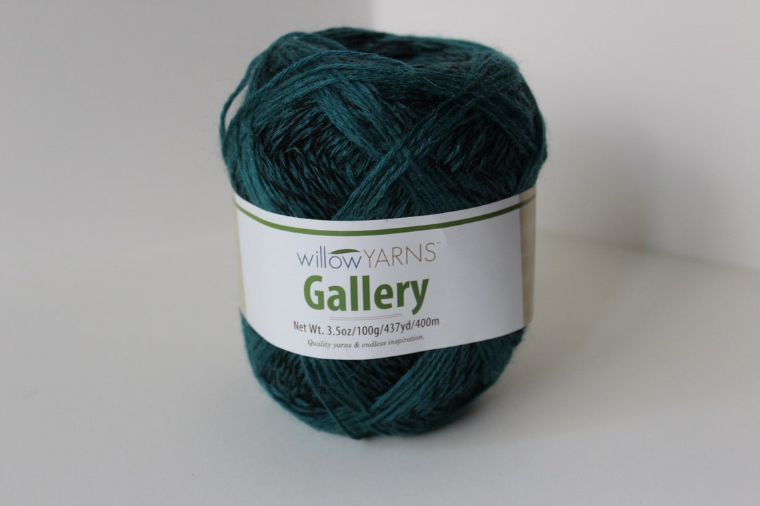 Cobalt Blue and Black Willow Yarns Gallery Collection Sock - Etsy