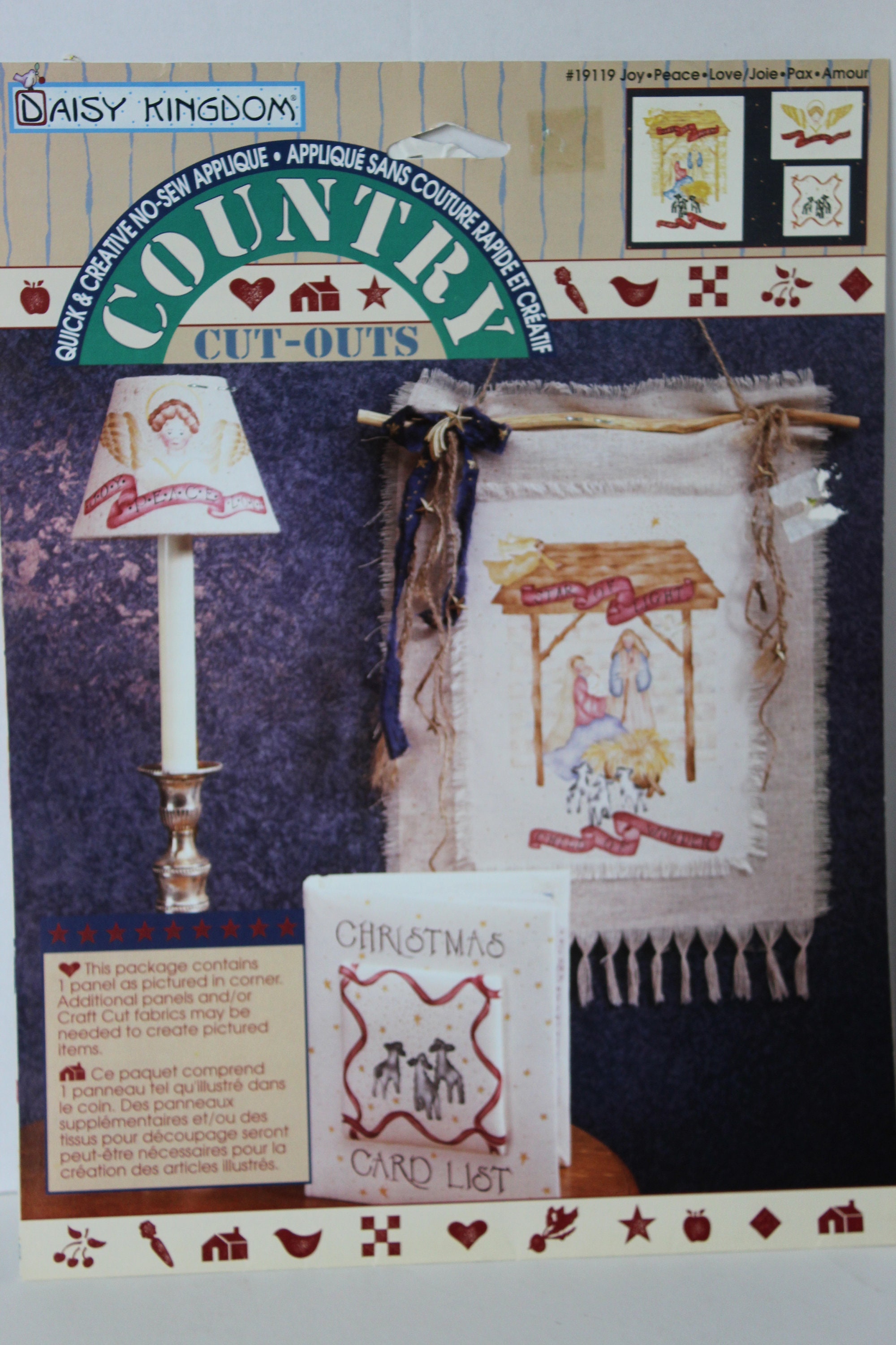 Vintage Daisy Kingdom Country Cut-outs No Sew Applique Sold per Pattern ...