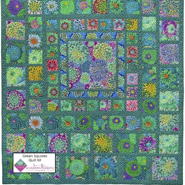 Kaffe Fassett Seed Packet Quilt Kit - Etsy