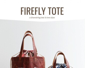Noodlehead Firefly Tote Sewing Pattern | Etsy