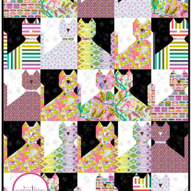 Tabby Road Quilt Kit - Etsy