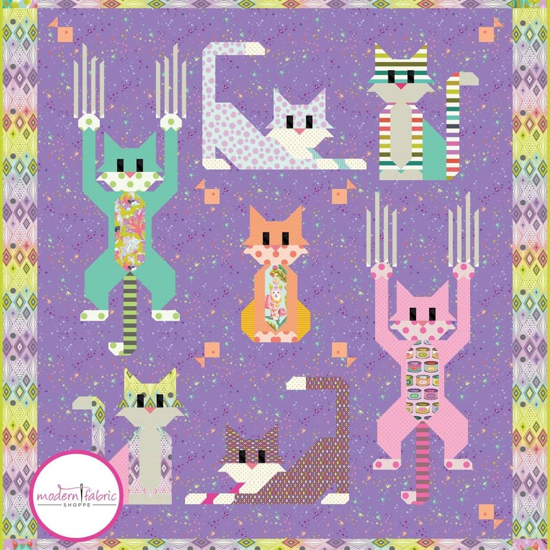 Tabby Road Quilt Kit - Etsy