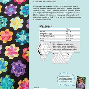 Sweet Tooth Quilt Pattern by Jaybirds Quilts - Etsy