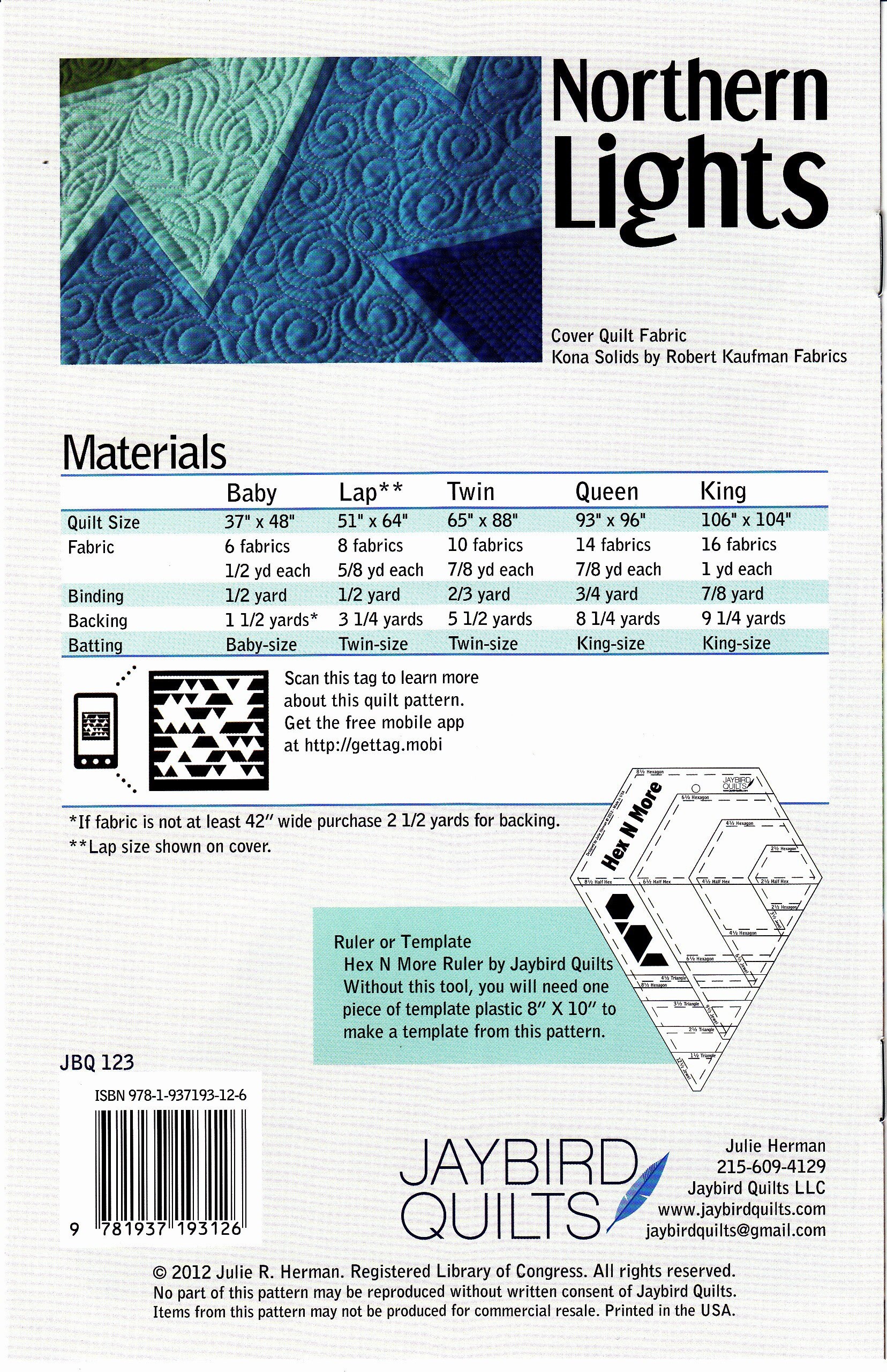Northern Lights Quilt Pattern By Jaybirds Quilts | Etsy