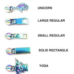 ZEBRA Zipper #5 Zipper Tape With Rainbow Teeth With Your Choice of ...