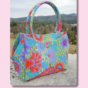 Aunties Two All Buttoned up Bag Pattern - Etsy