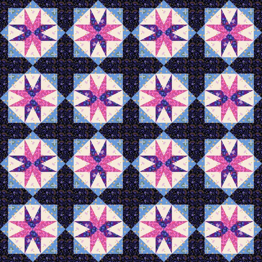 Pre-order Sarah Watts- Star Island Quilt Kit Featuring Hello Alice ...