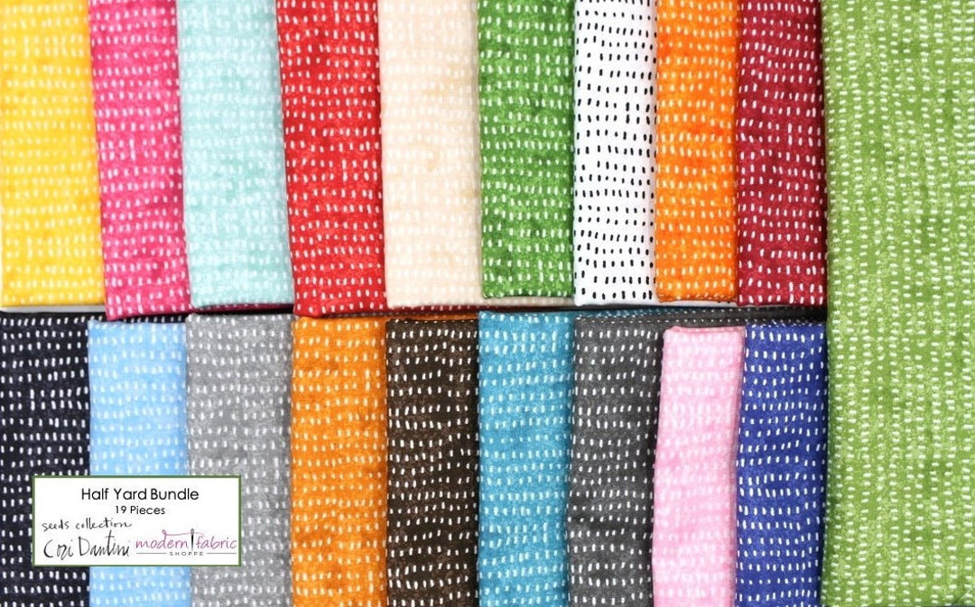 Seeds by Cori Dantini Half Yard Bundle Shoppe Cut - Etsy