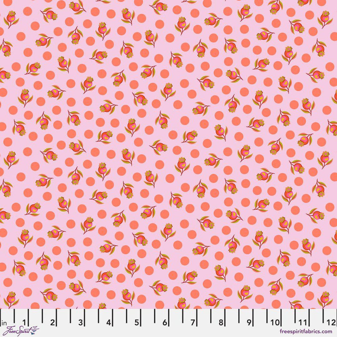 Tula Pink Untamed- Impending Bloom PWTP239.LUNAR- Half Yard- October ...