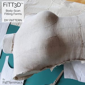 Custom Body-scan Dress Form DIY Pattern | No Stuffing-no Lumps | Life ...
