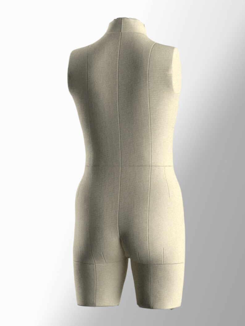 DIY Custom Dress Form Pattern | Body-scan Included | Women, Men, Kids | Size Inclusive | No ...