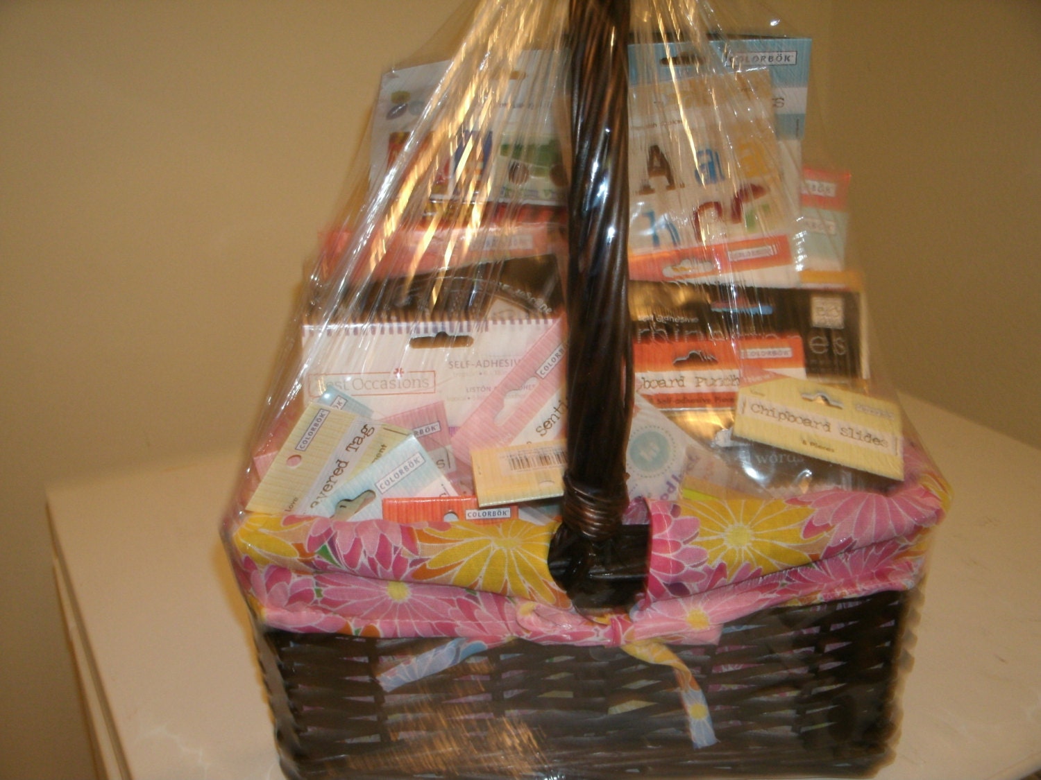 Scrapbooking Gift Basket - Etsy