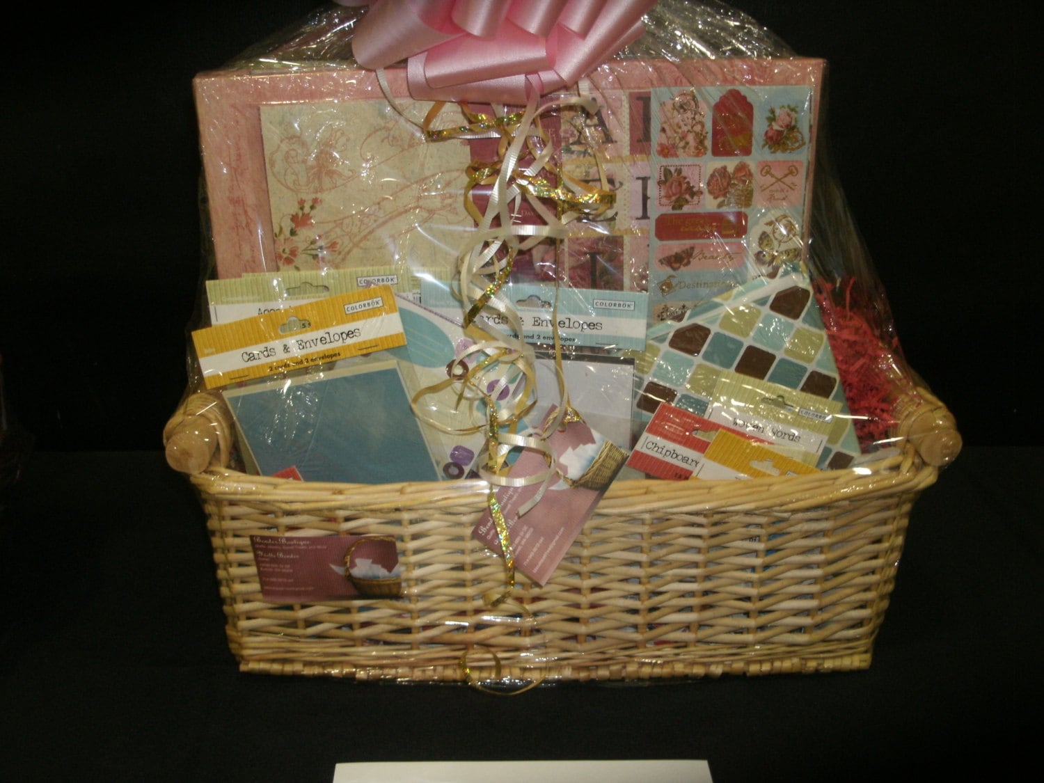 Scrapbooking Gift Basket - Etsy