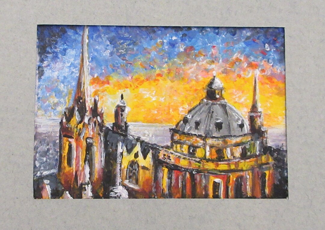 1/12th Scale Dolls House Painting - the City of Dreaming Spires by Matt ...