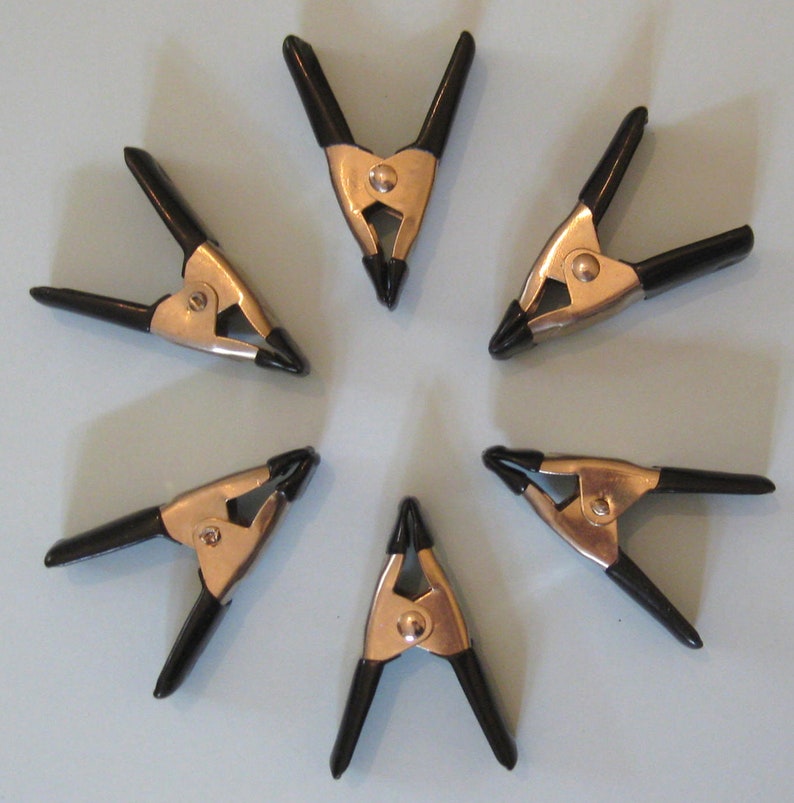 Micro Spring Clamp Set - Set of 6 (71000) - Etsy UK