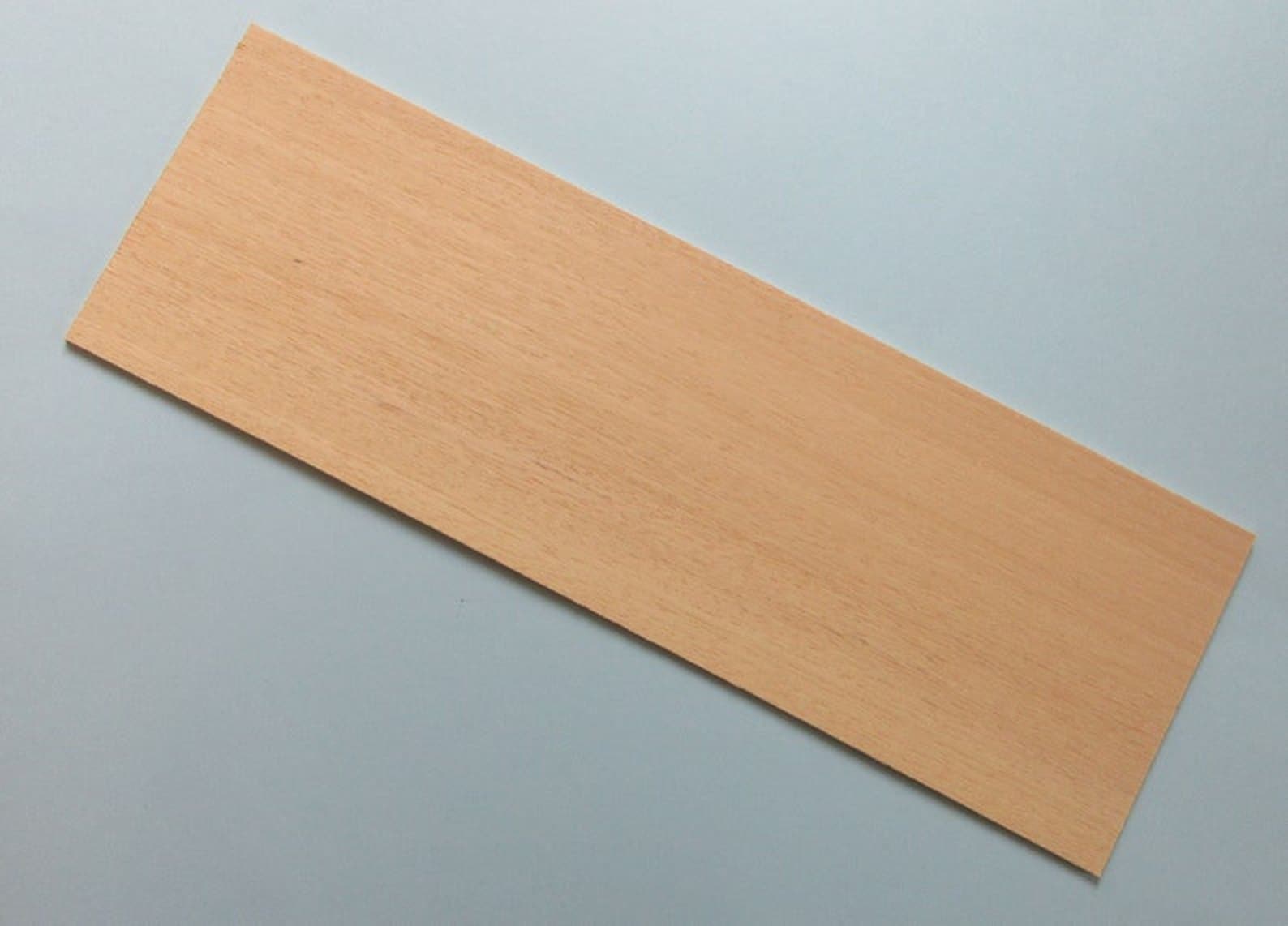 Obeche Craft Wood Sheet - 300 X 100 X 1.5mm - (11 13/16 X 4 X 1/16 Inch ...