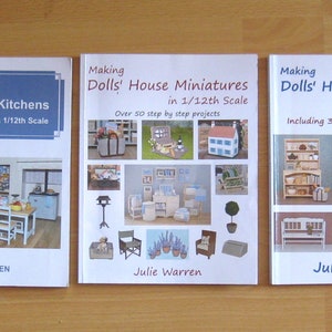 Creating Dolls House Kitchens in 1/12th Scale by Julie Warren Paperback ...