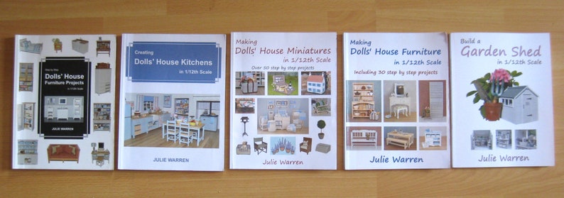 Making Dolls House Miniatures in 1/12th Scale by Julie Warren | Etsy