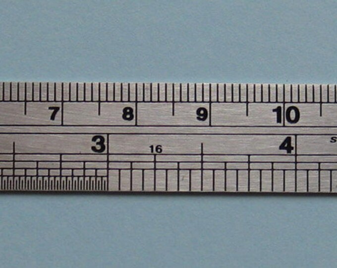 Stainless Steel Dolls House Builders Scale Rule 1/24 74124 - Etsy