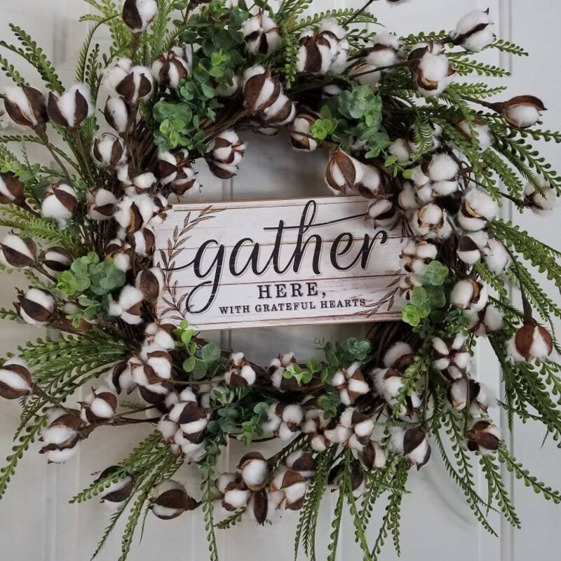 Farmhouse Wreath - Etsy