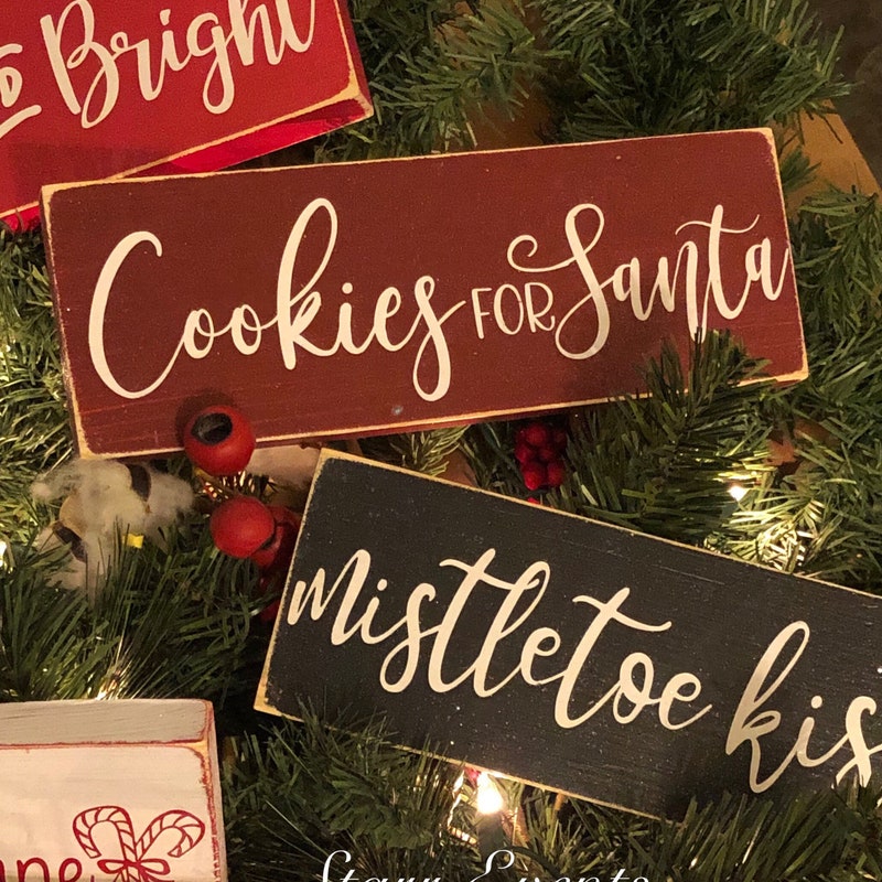 Small Christmas Sign - Etsy