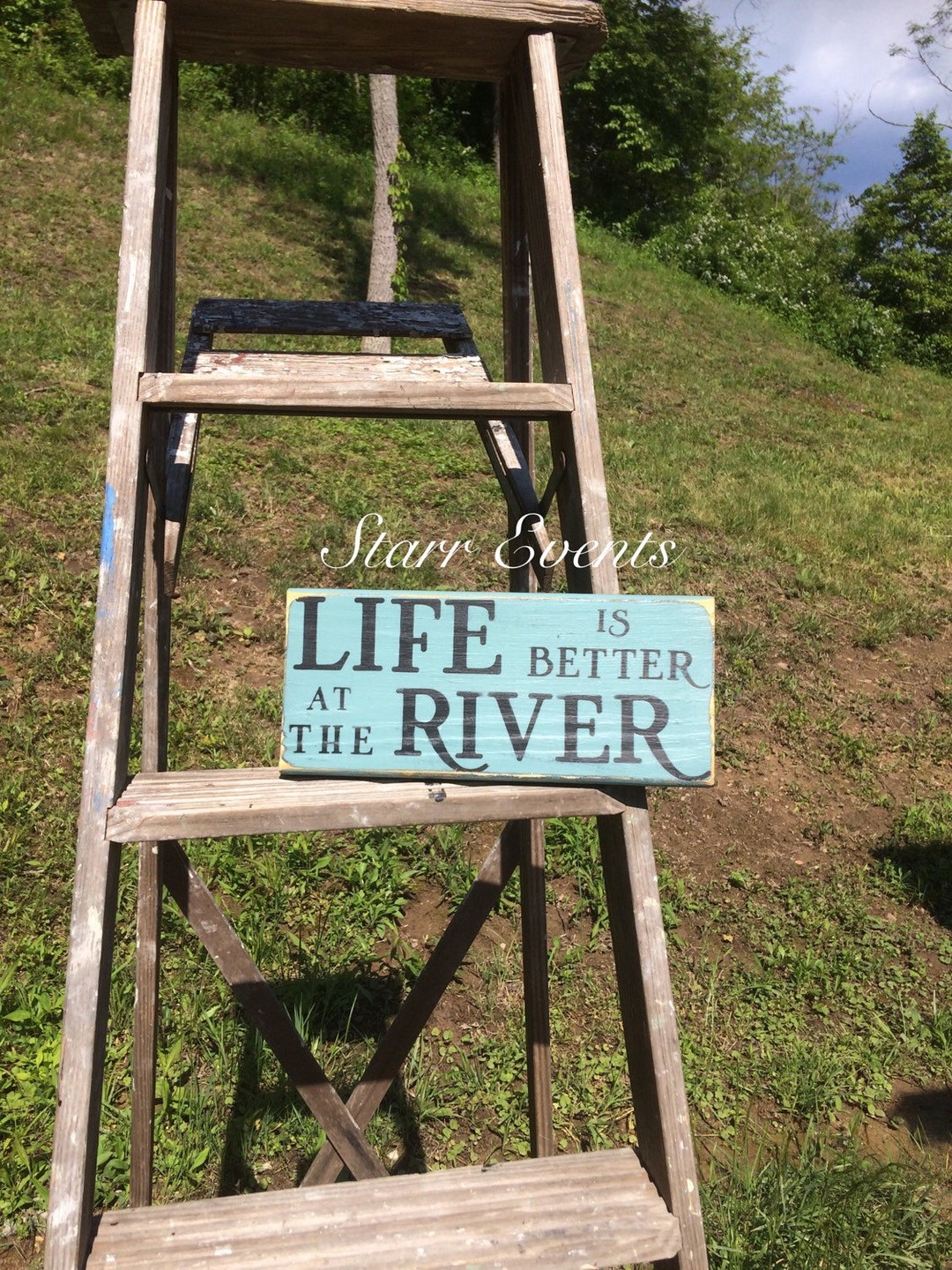 Life is Better at the River Sign. Camping Signs. Rustic River Signs ...
