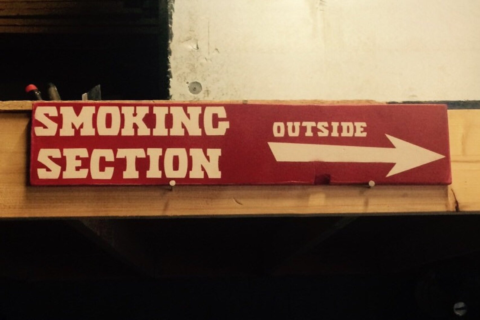 No Smoking Sign. Smoking Section Outside Rustic Smoking Sign. - Etsy