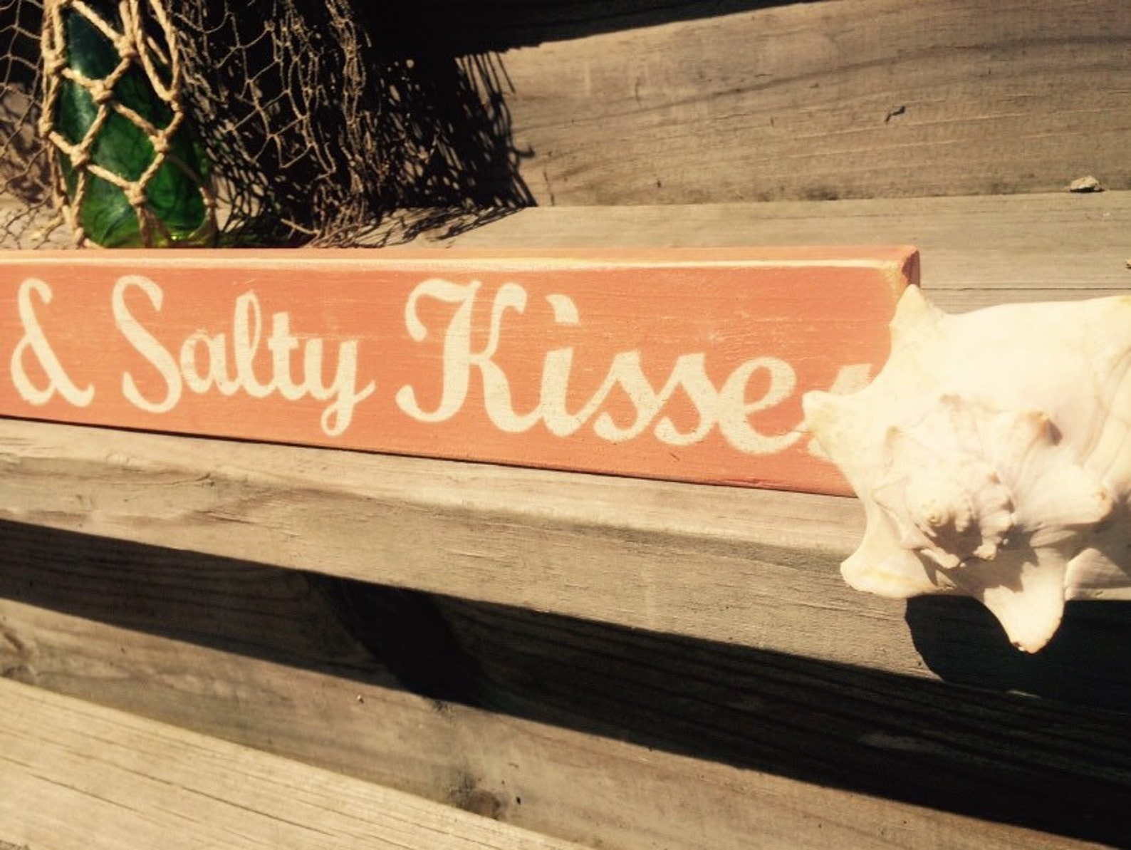 Sandy Toes and Salty Kisses Sign. Beach Signs. Pool Signs. Beach Decor ...